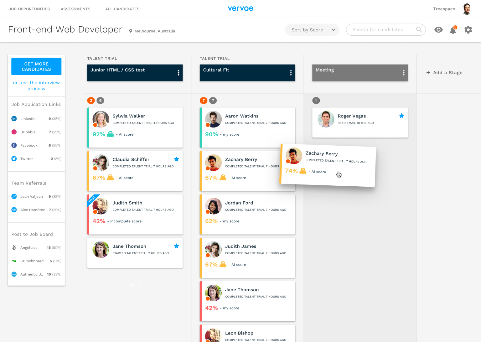 Vervoe Review - Recruitment without any bias - TechEngage