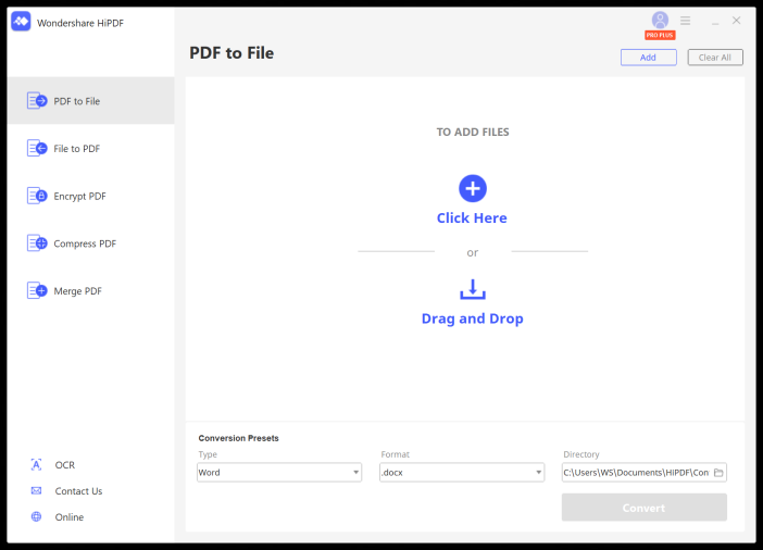 Wondershare HiPDF - The ultimate online PDF tool for all your needs